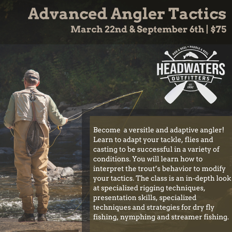 Advanced Angler Tactics with Guide Patrick Weaver | Headwaters ...